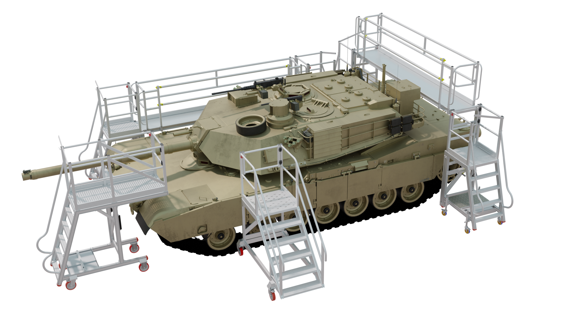 Enhancing Maintenance Efficiency for M1 Abrams | Safesmart Access