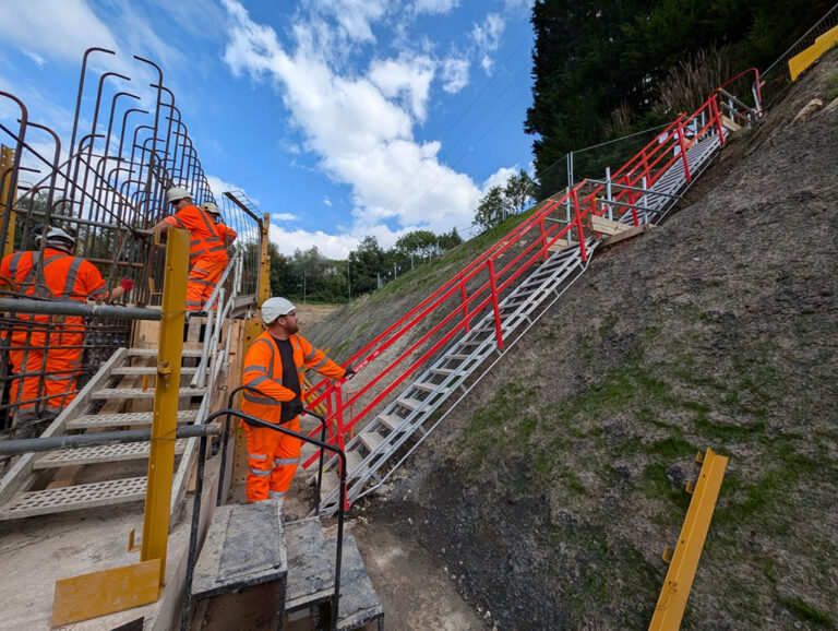 Temporary Staircase Solutions for Construction & Industry